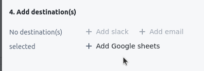 Create new export type in Scheduled Deliveries for Google Sheets · Issue #6645 · lightdash ...