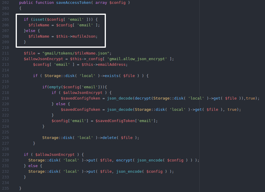 Manual input of json file name · Issue #74 · dacastro4/laravel-gmail · GitHub