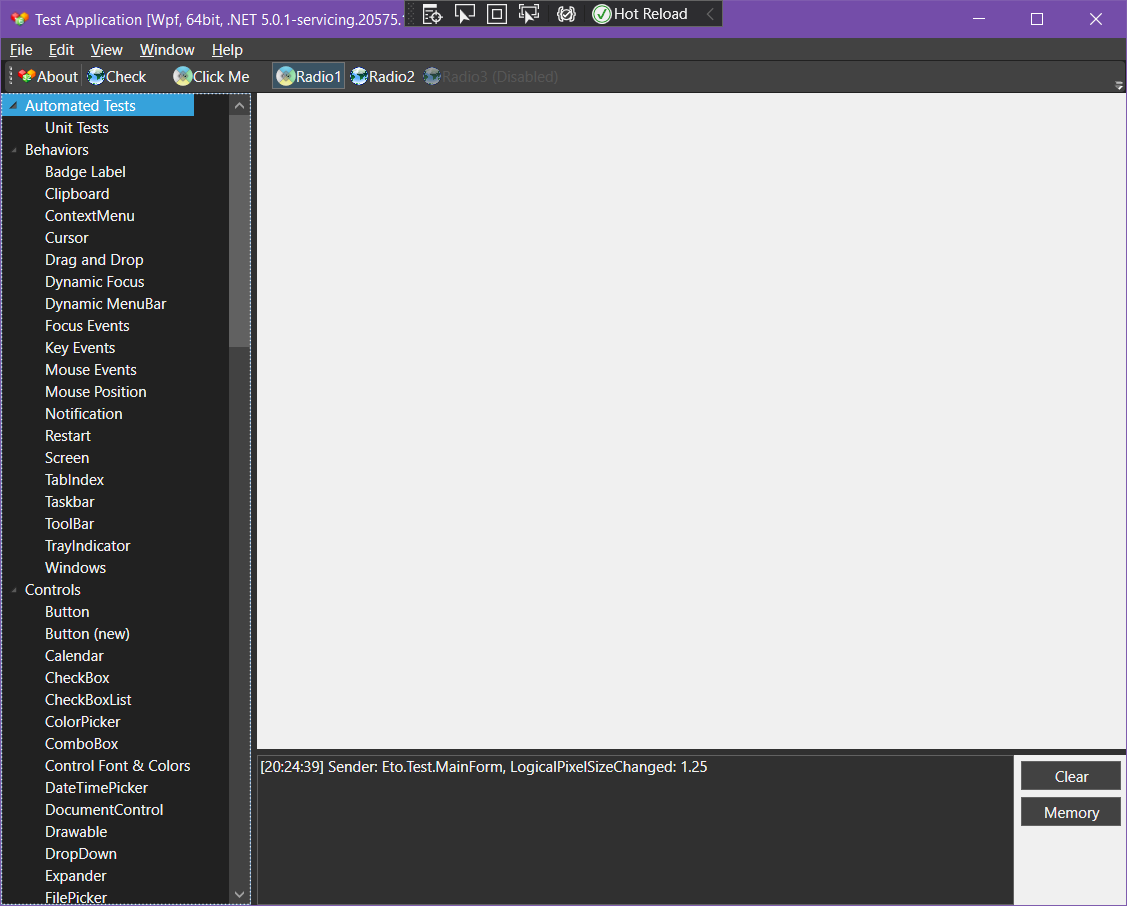 Partial dark mode WPF style · Issue #1850 · picoe/Eto · GitHub