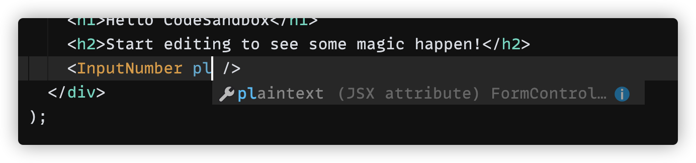 [InputNumber] InputNumber component dosen't support HTMLInputElement types hint. · Issue #2295 ...