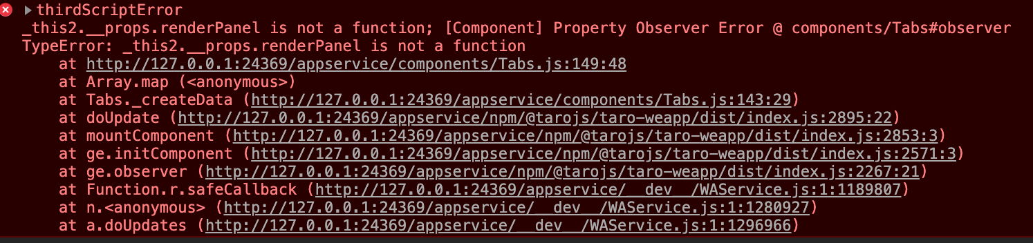 [weapp] 循环使用 Render Props 出现运行时报错 · Issue #4766 · NervJS/taro · GitHub