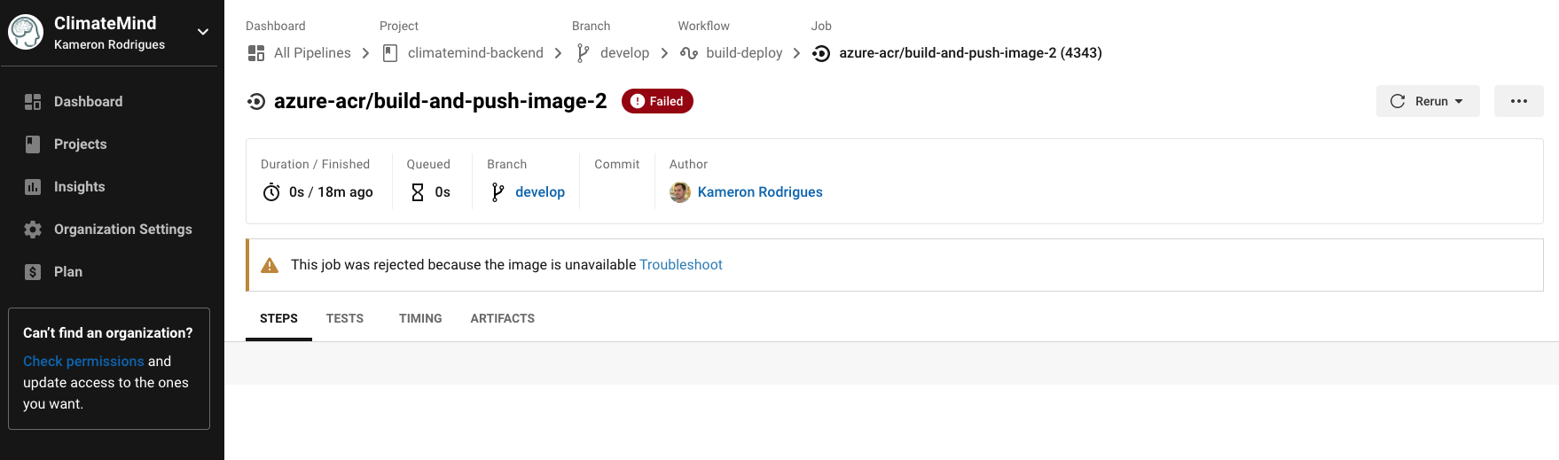 Update Deprecated Ubuntu Executor · Issue 22 · Circleci Public Azure Acr Orb · Github