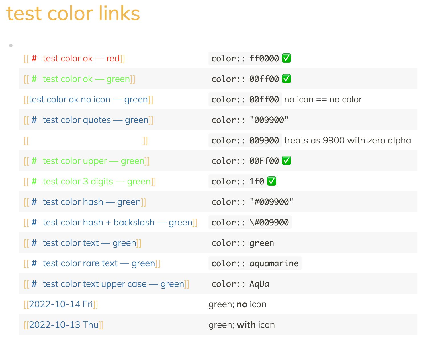 Link text coloring · Issue #9 · yoyurec/logseq-awesome-links · GitHub