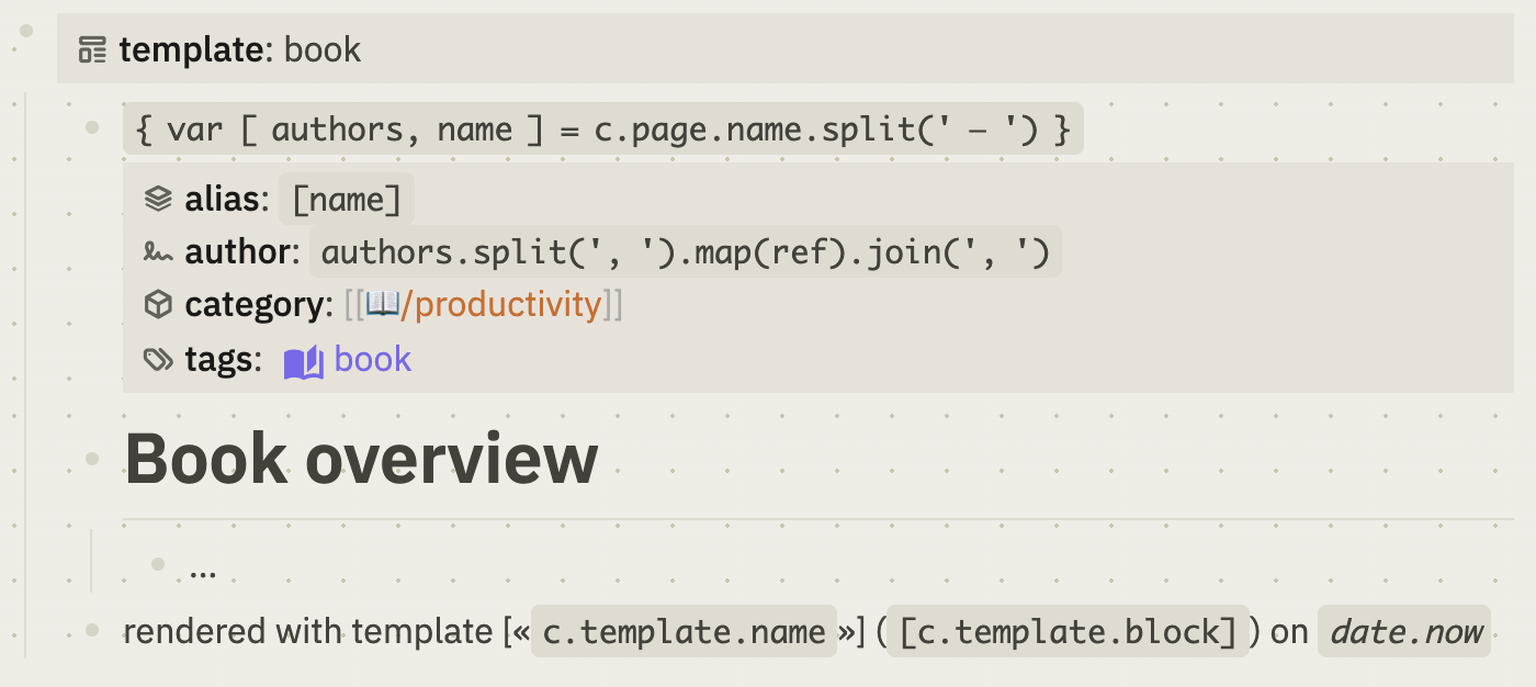 GitHub - stdword/logseq13-full-house-plugin: Logseq Templates you will ...