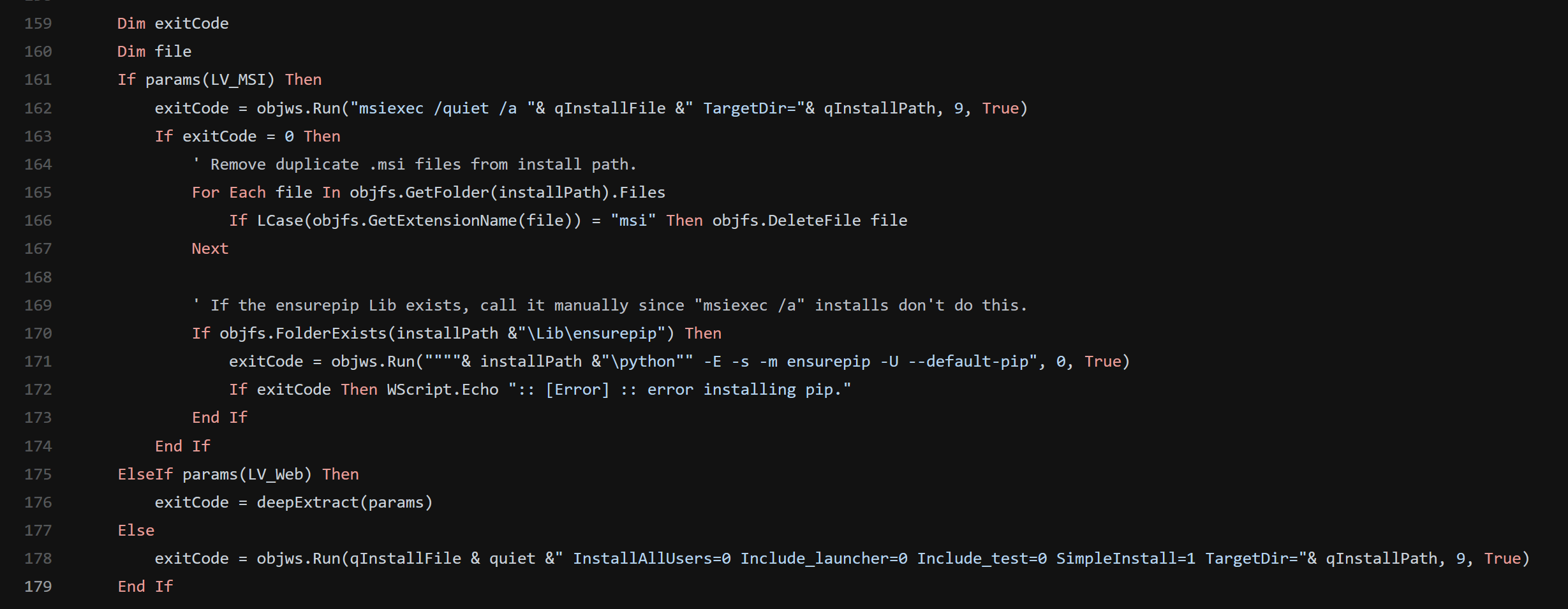 feature: Support extended installer options · Issue #210 · pyenv-win/pyenv-win · GitHub