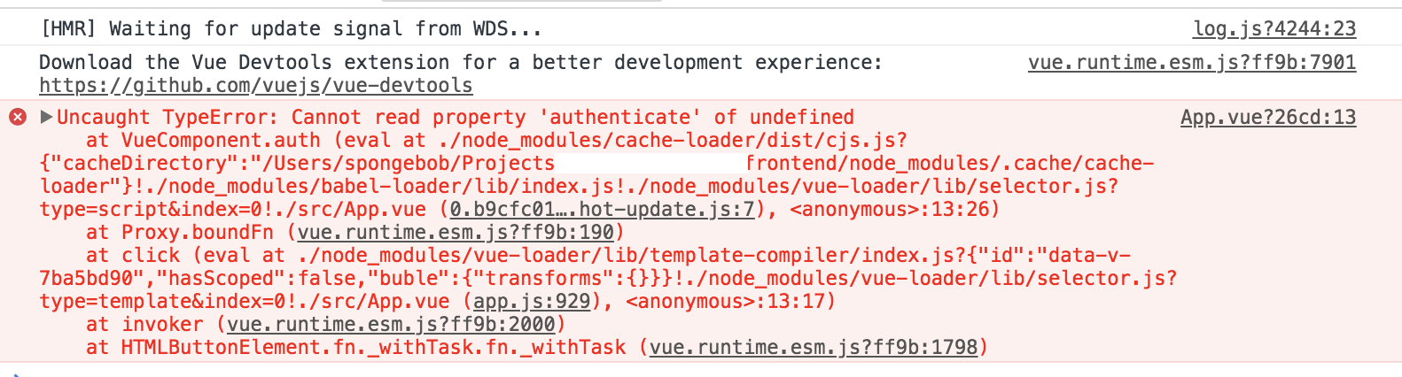 Uncaught TypeError: Cannot read property 'authenticate' of undefined · Issue #107 · dgrubelic ...