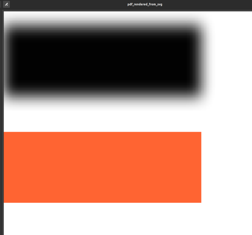 Rendering a SVG file with `feGaussianBlur` leads to a glitch in the resulting PDF file · Issue ...