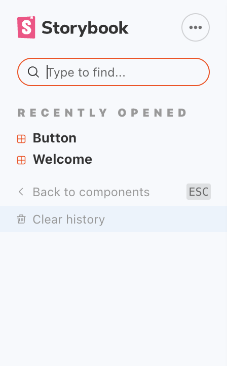 New Key Bindings For The Serach Result List · Issue 18154 · Storybookjsstorybook · Github 