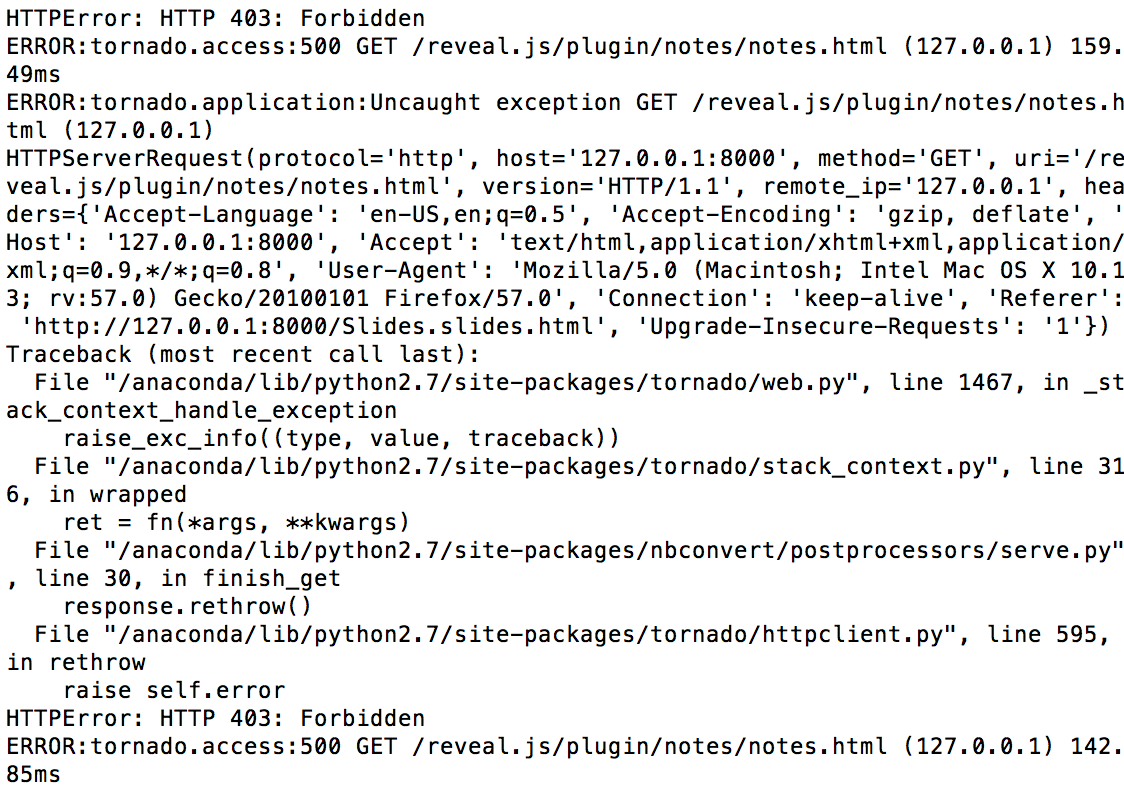 Speaker Notes Not Working · Issue 742 · Jupyternbviewer · Github