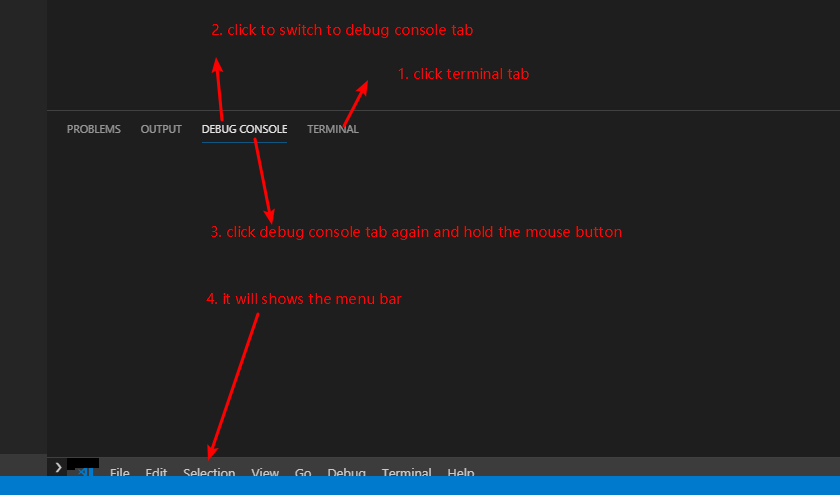 shows menu bar at the bottom occasionlly · Issue #64871 · microsoft ...