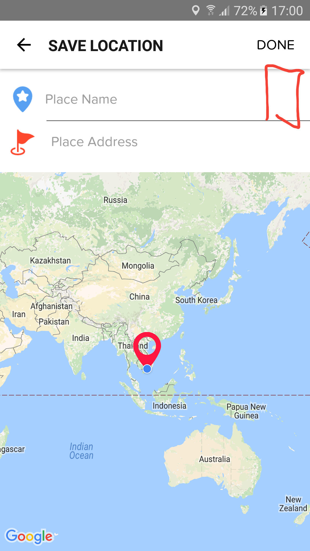 How can I change Google copyright and showsMyLocationButton position? · Issue #1419 · react ...