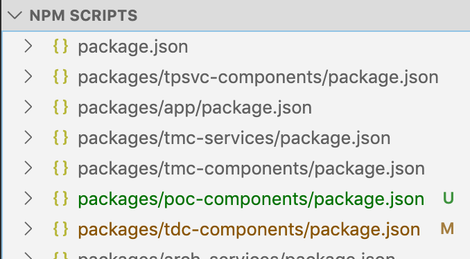 npm scripts panel is not ordered · Issue #92773 · microsoft/vscode · GitHub