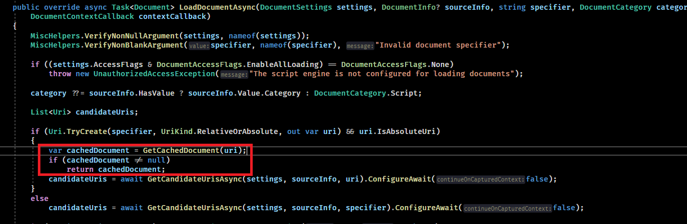 Redundant file/web hits for cached documents · Issue #219 · microsoft/ClearScript · GitHub