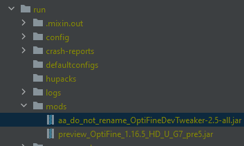 OptiFineDevTweaker doesn't load · Issue #3 · OpenCubicChunks/OptiFineDevTweaker · GitHub