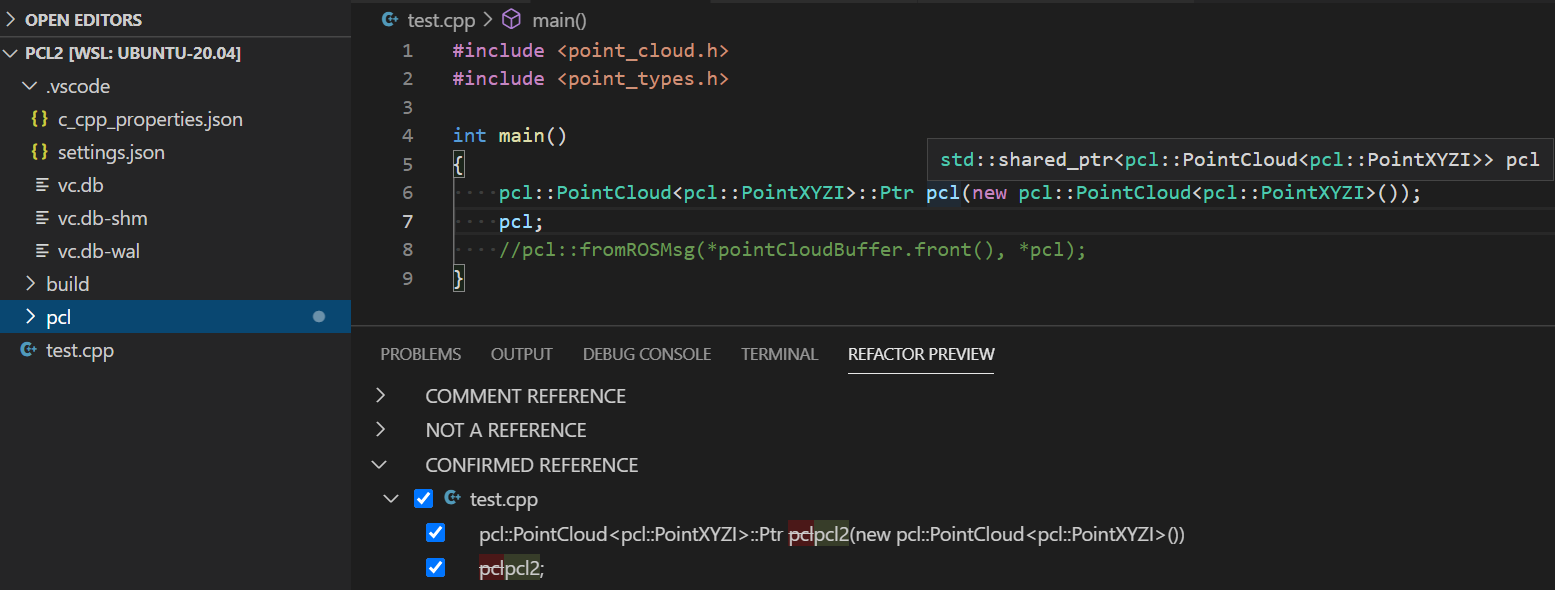 C++ intellisense does not work when renaming pointer variable · Issue ...