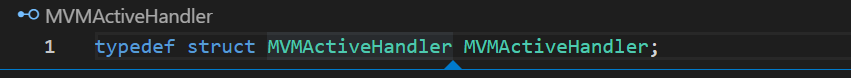 predeclaration of an aggregate type with a typedef confuses the service ...
