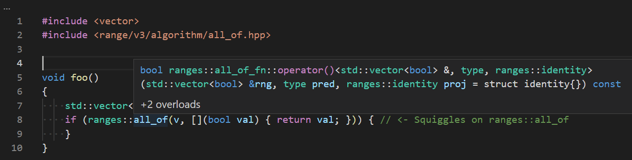 range-v3 issue · Issue #6639 · microsoft/vscode-cpptools · GitHub