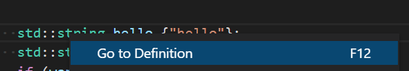 F12 Go to Definition doesn't work after installing C/C++ extension pack · Issue #7847 ...