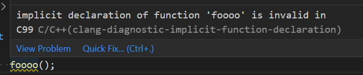 No warnings when implicitly declaring a function. · Issue #9127 ...