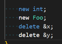 Cannot distinguish textmate scopes for built-in vs overloaded `new` and `delete` operators ...