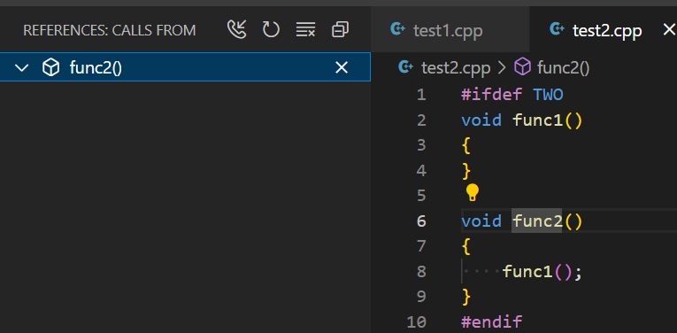 Call Hierarchy can show invalid results with inactive code · Issue #10913 · microsoft/vscode ...