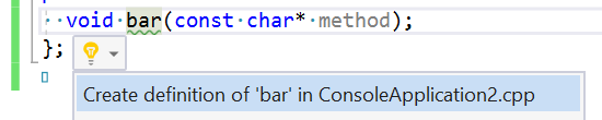 Autocomplete for function/class method signature · Issue #1522 · microsoft/vscode-cpptools · GitHub