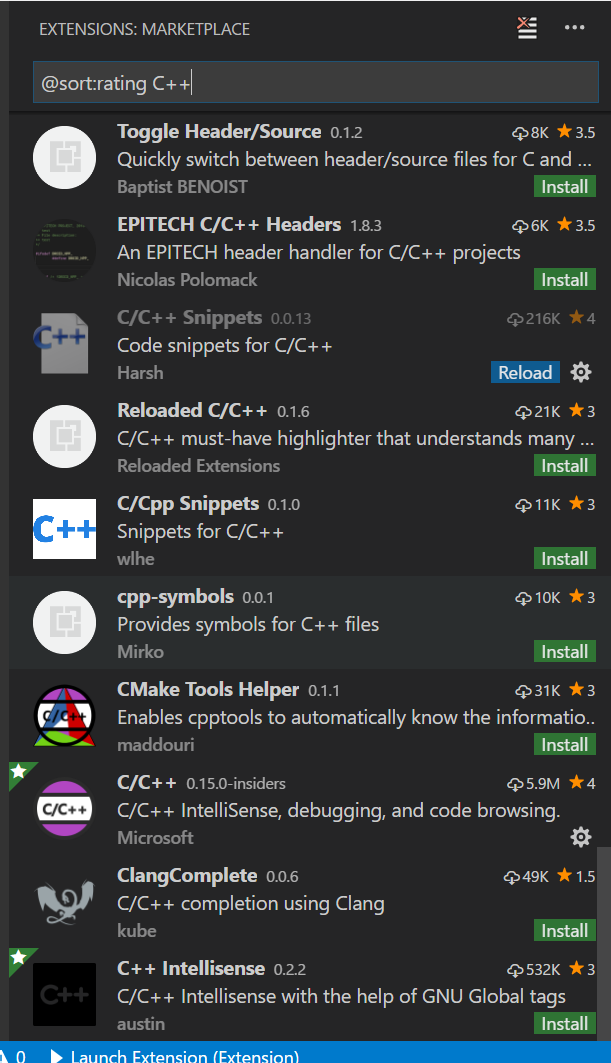 @sort:rating for the extensions doesn't work correctly · Issue #43158 ...