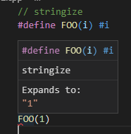 [Feature Request] Add macro expansion when hovering over a macro to ...