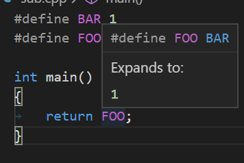 feature request: recursive expansion of macros · Issue #4875 · microsoft/vscode-cpptools · GitHub