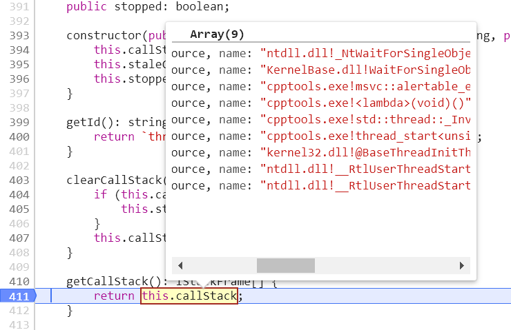 Copy Call Stack doesn't work when frames are all "Unknown Source" · Issue #95726 · microsoft ...
