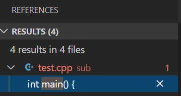 Find All References shows no results after a preview is invoked · Issue #5424 · microsoft/vscode ...