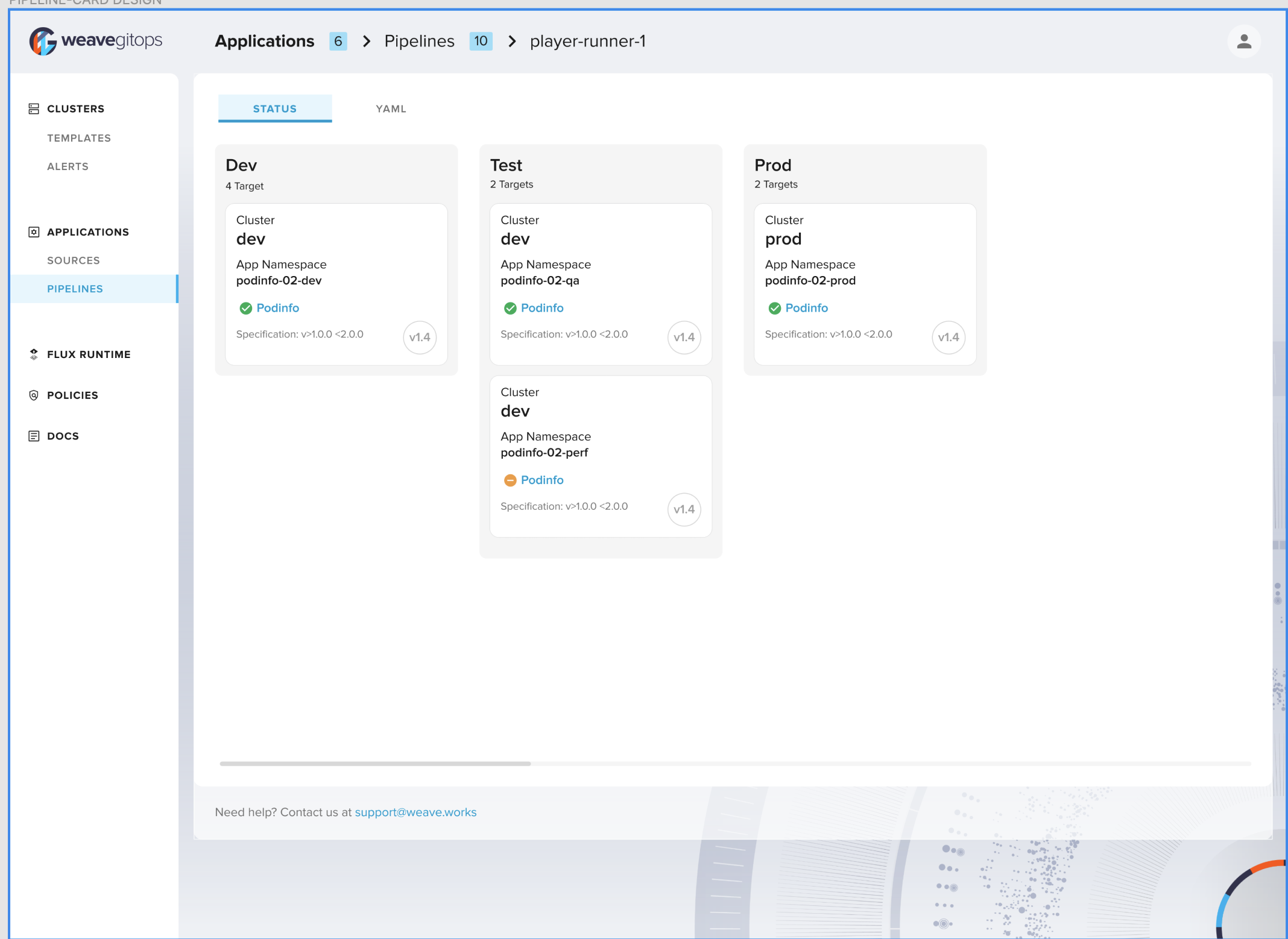 YAML view for Pipelines · Issue #1785 · weaveworks/weave-gitops ... YAML view for Pipelines · Issue #1785 · weaveworks/weave-gitops ...