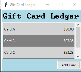 GitHub - Rick-Myers/gift-card-ledger: A simple gift card ledger app ...