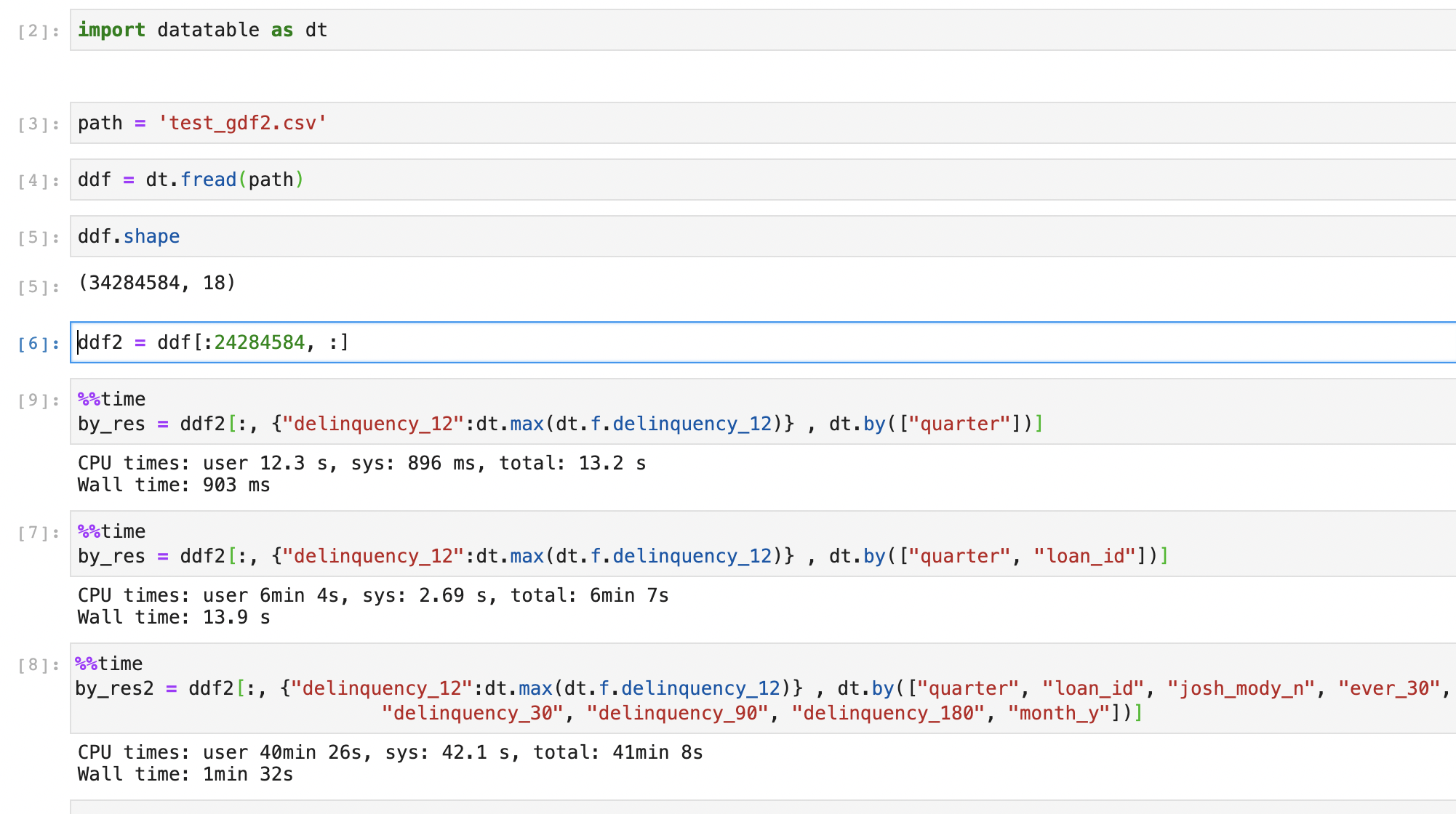 performance regression when groupby acts on multiple columns · Issue #2541 · h2oai/datatable ...