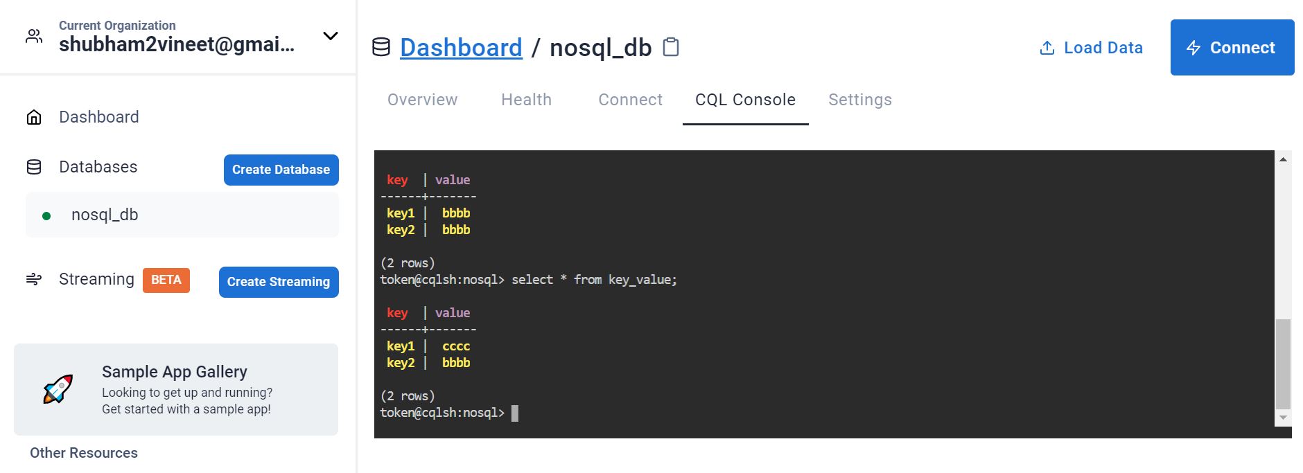 [hw] Vineet Kumar · Issue 314 · Datastaxdevs Workshop Introduction To Nosql · Github