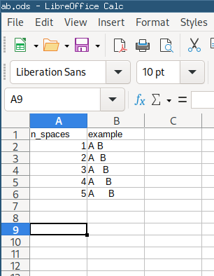 readODS::read_ods eating up spaces · Issue #74 · ropensci/readODS · GitHub