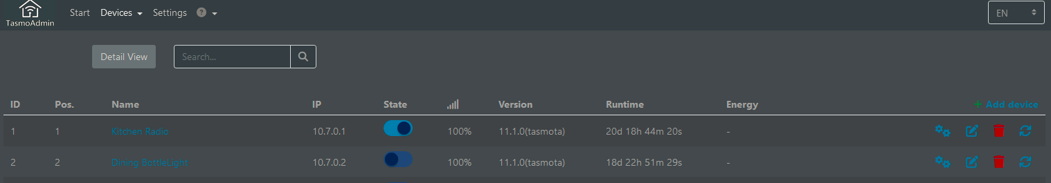 Alternate nightmode colors? · Issue #297 · hassio-addons/addon-tasmoadmin · GitHub