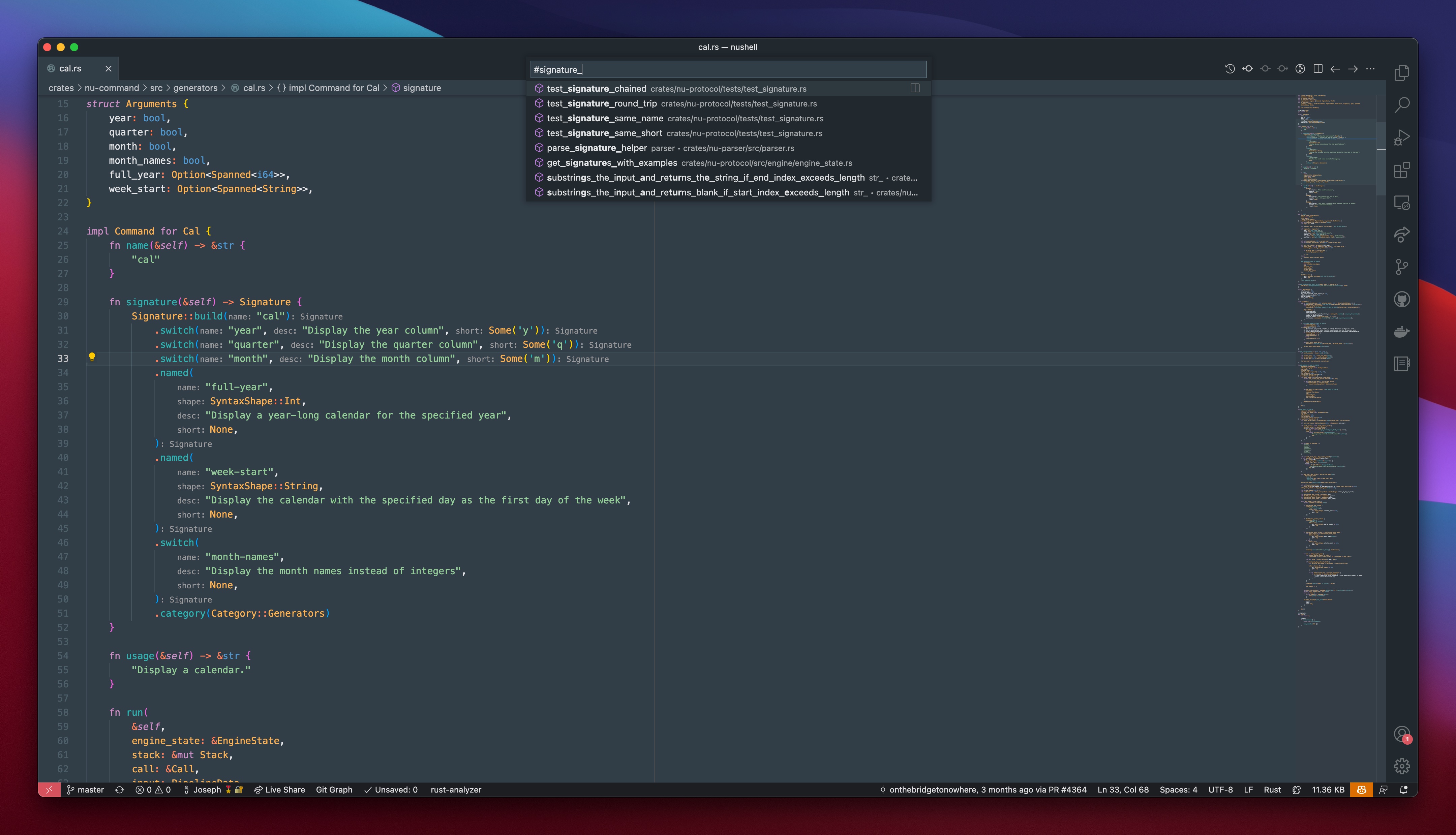 Workspace Symbols Not Finding All Symbols With Same Name · Issue 11575 · Rust Langrust 