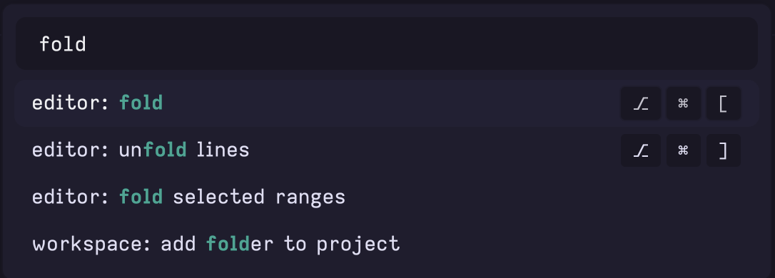 Code folding · Issue #5555 · zed-industries/zed · GitHub