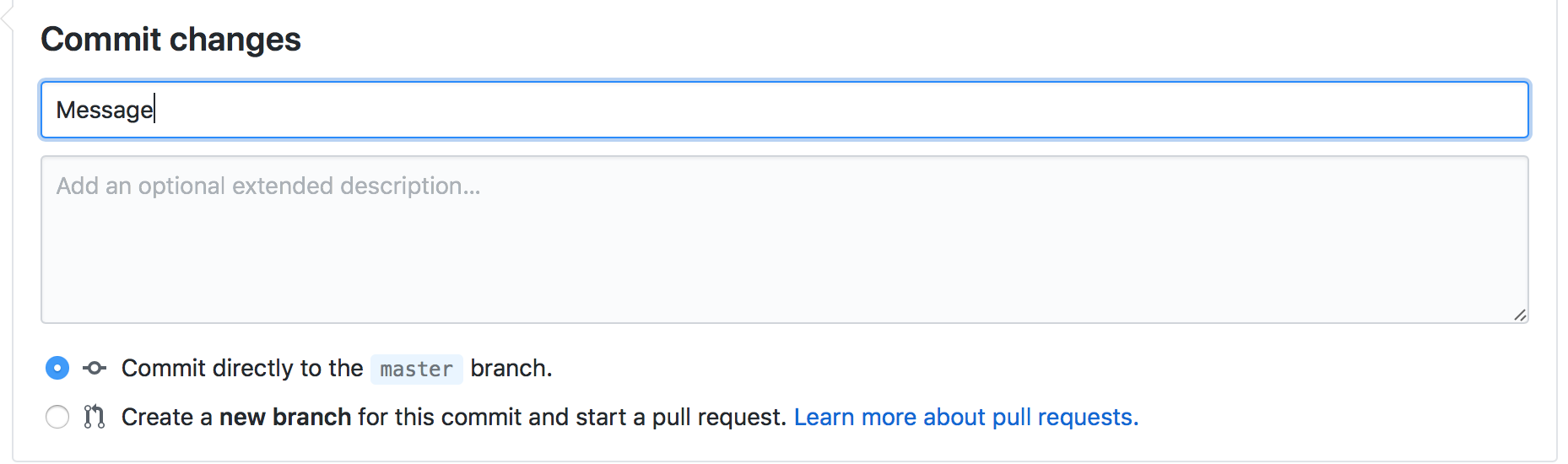 Default Commit Message Text · Issue #5240 · desktop/desktop · GitHub