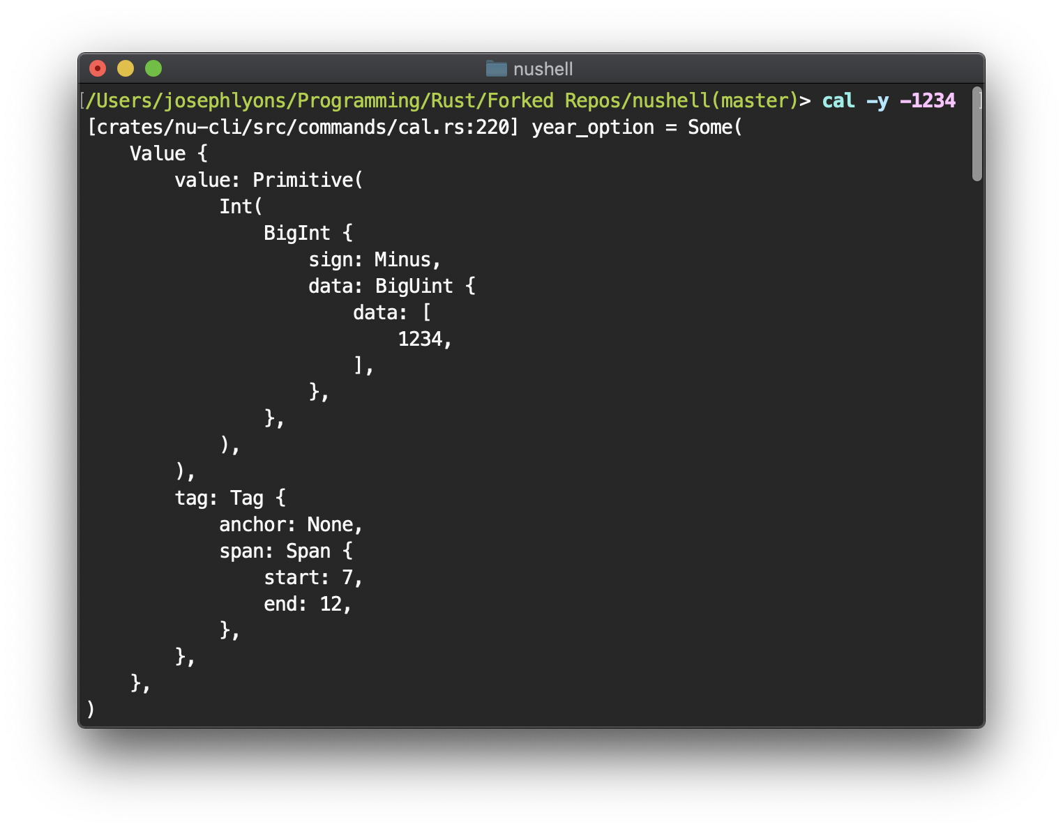Nushell does not allow for negative numbers after flags · Issue #1737 ...