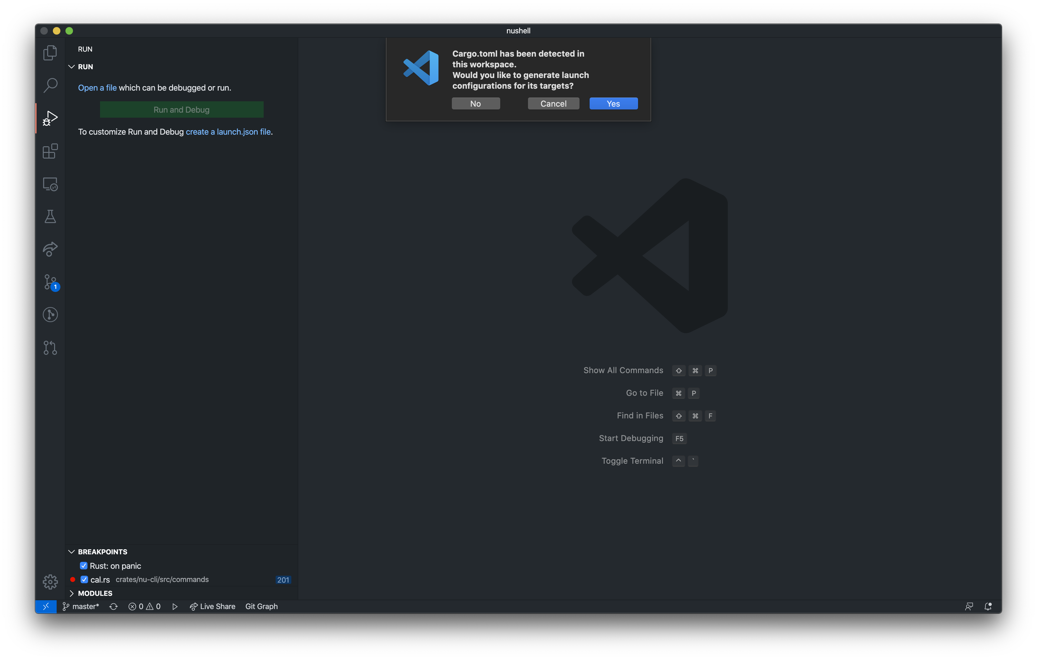 Provide Vs Code Debug Support For Nushell · Issue 1887 · Nushellnushell · Github