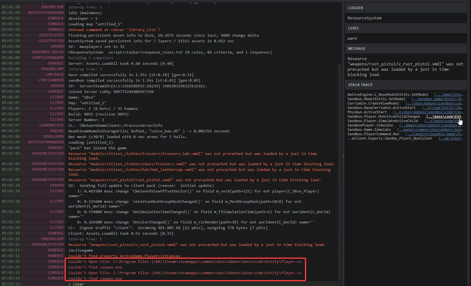 Couldn't find vsopen.exe · Issue #9264 · Facepunch/sbox-public · GitHub