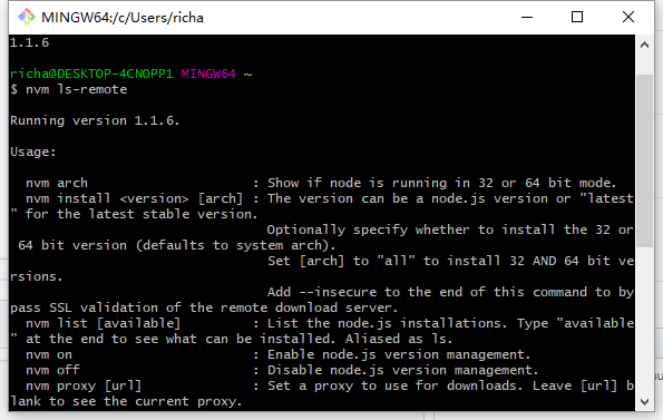 Nvm V116 Ls Remote Not Work · Issue 292 · Coreybutlernvm Windows · Github 