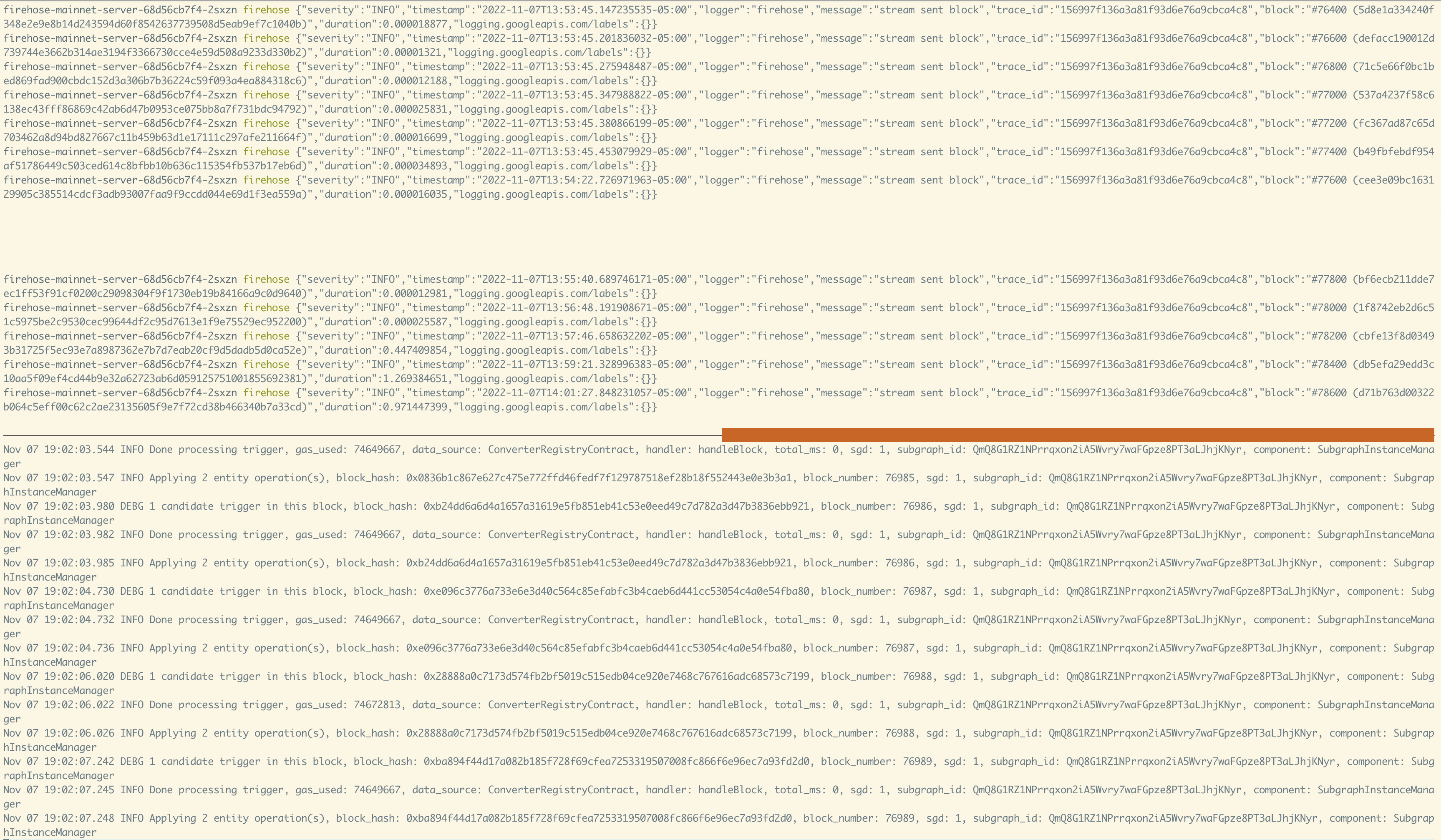 Graph Node Seemingly Not Using Firehose Provider · Issue 4145 · Graphprotocolgraph Node · Github