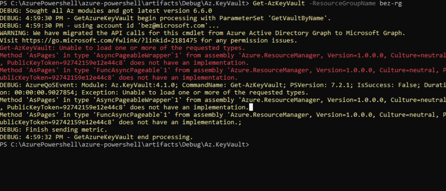 [BUG] [Azure.ResourceManager] Method 'AsPages' in type 'FuncAsyncPageable`1' does not have an ...