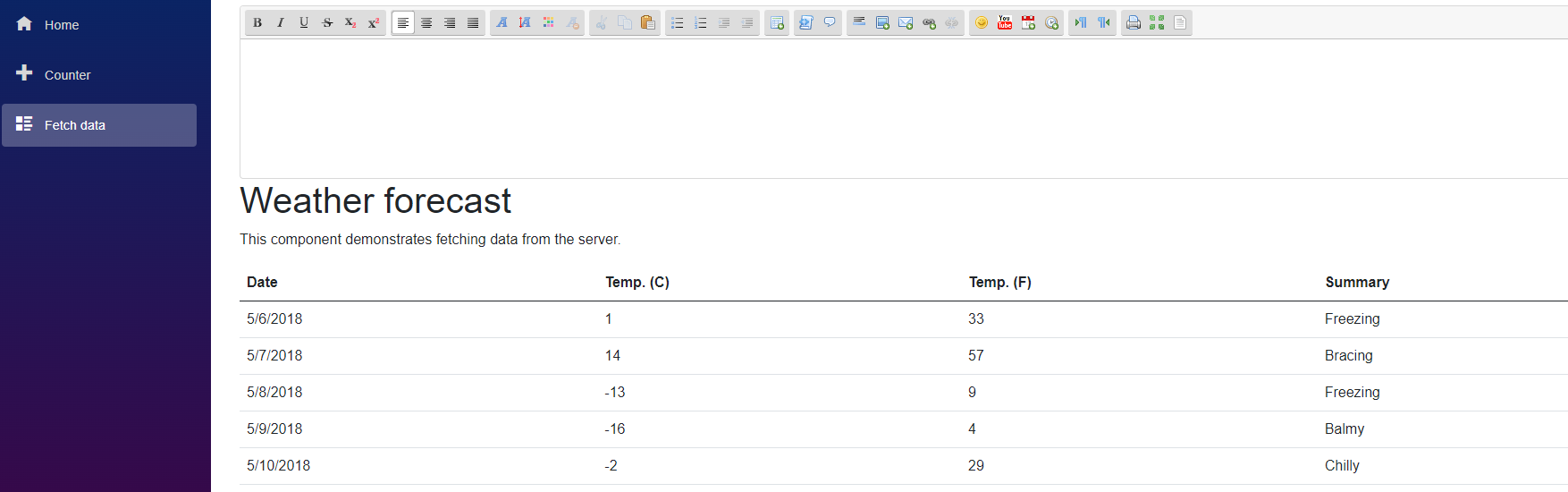 Add SCEditor in Blazor WASM and a strange behavior · Issue #875 ...