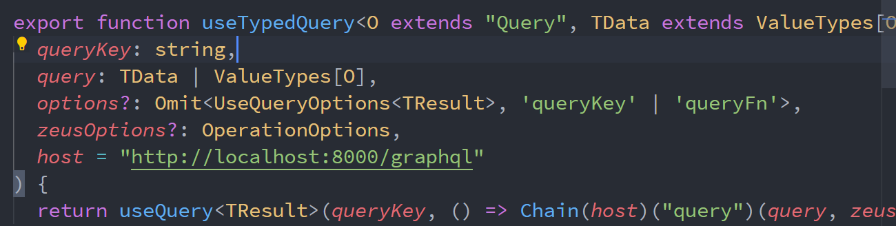 React-Query: queryKey should be array type · Issue #243 · graphql-editor/graphql-zeus · GitHub