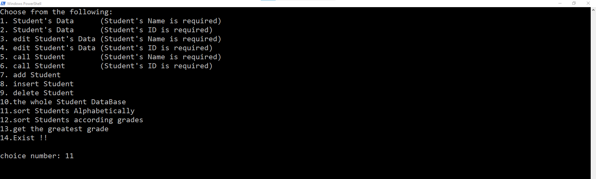 GitHub - gihadmecha/Student-Database-Management-System: A user-friendly ...