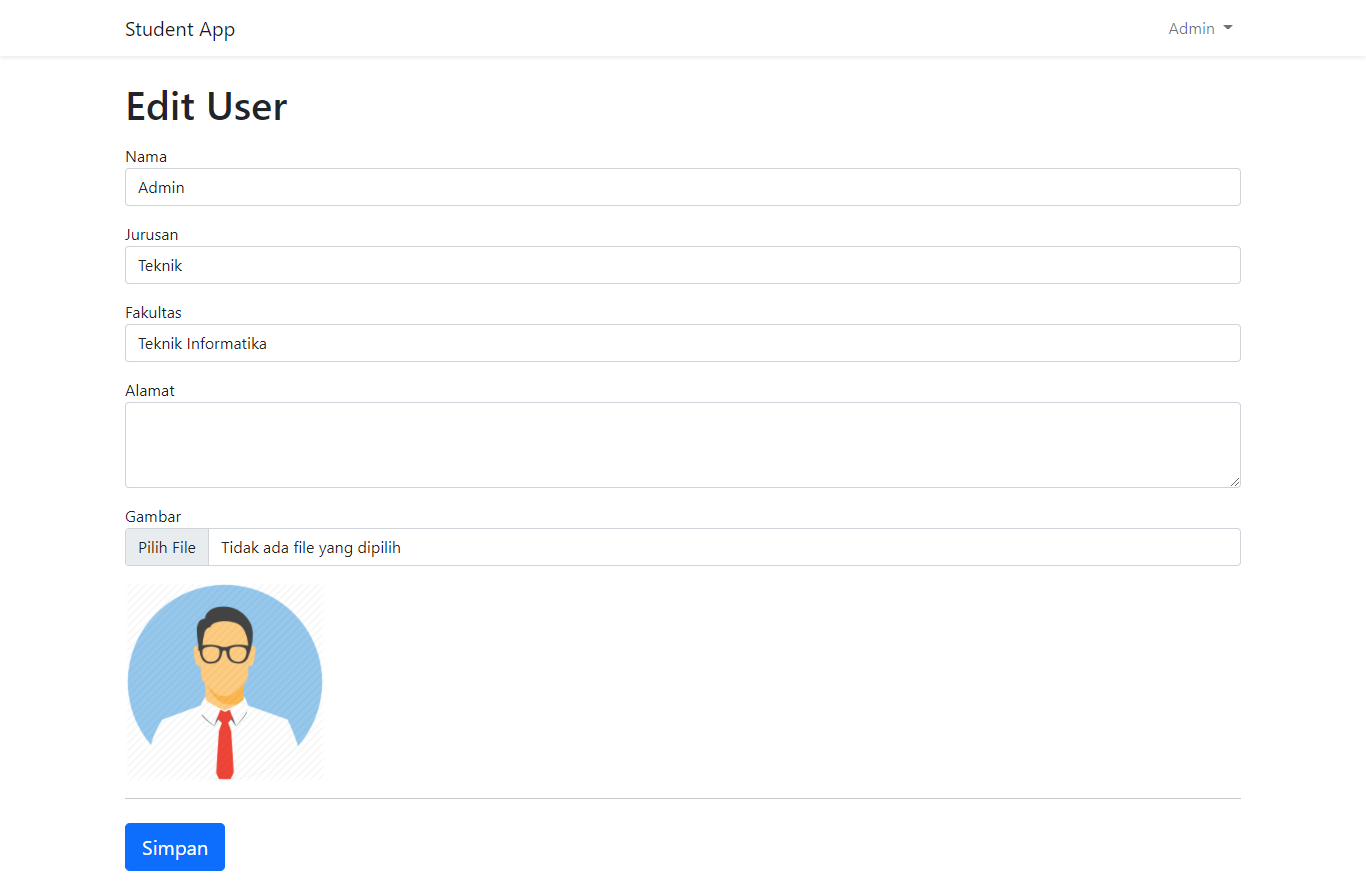 GitHub - dhiaulhaq/StudentApp_web